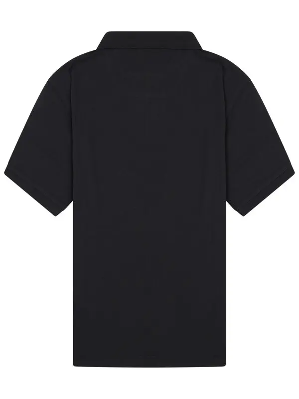 Barbour Polo With Logo - Black