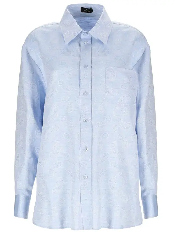 Etro Linen And Cotton Shirt