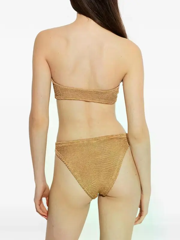 PARAMIDONNA Textured Bikini Set With Ring Detail
