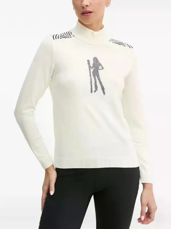NEWLAND Patterned Graphic Sweater
