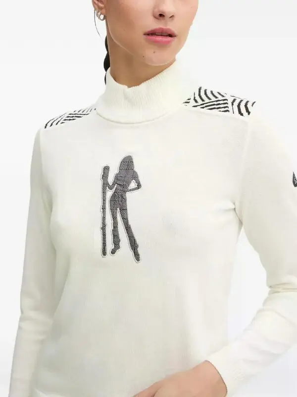 NEWLAND Patterned Graphic Sweater