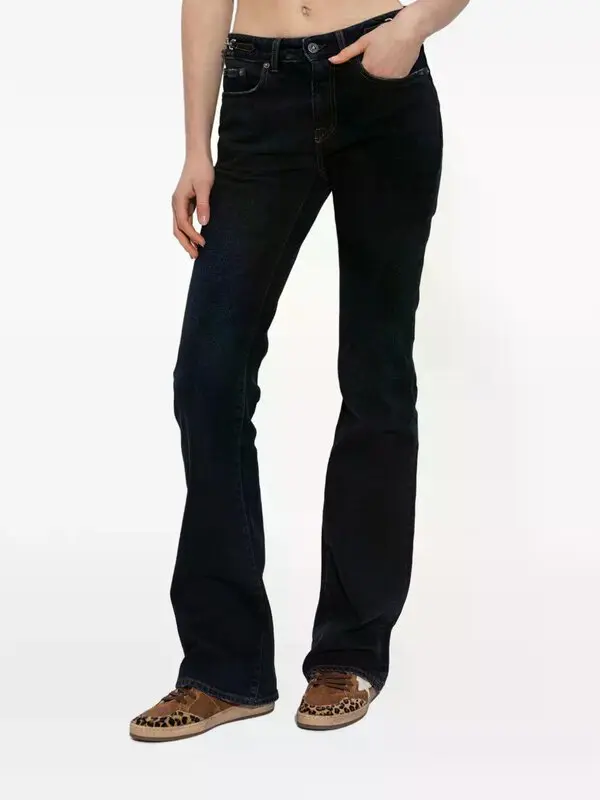 GOLDEN GOOSE Chain Detail Flared Jeans