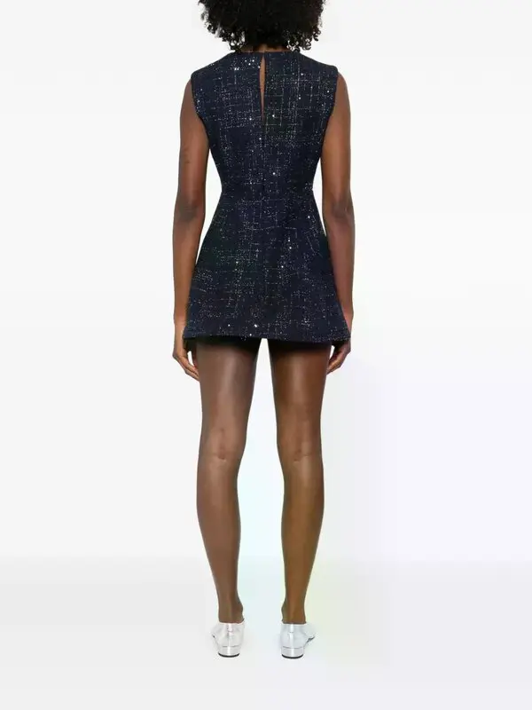 Maje Sleeveless Playsuit - Blue