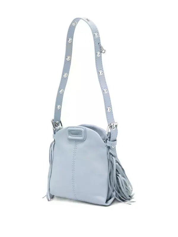 Maje Micro Shoulder Bag - Blue