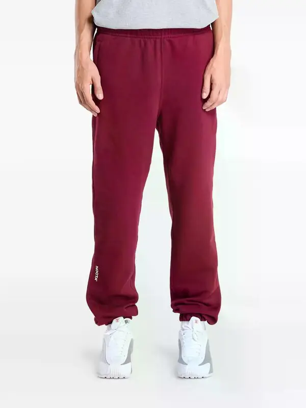 Nike Fleece Cuffed Sweatpants - Red