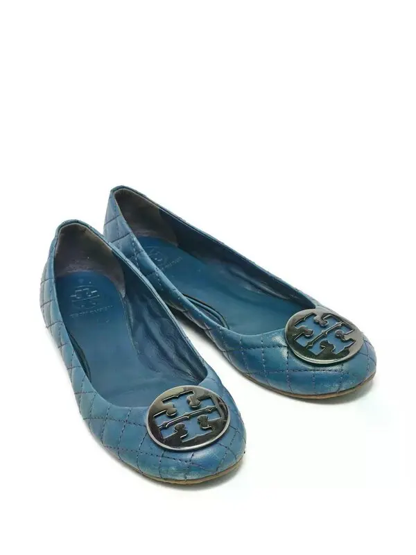 Tory Burch Quilted Leather Ballet Flats