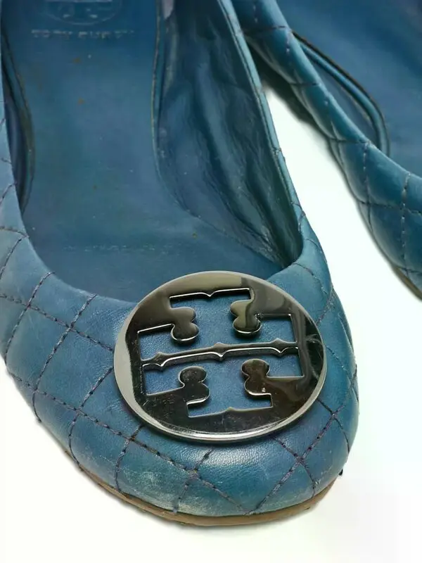 Tory Burch Quilted Leather Ballet Flats