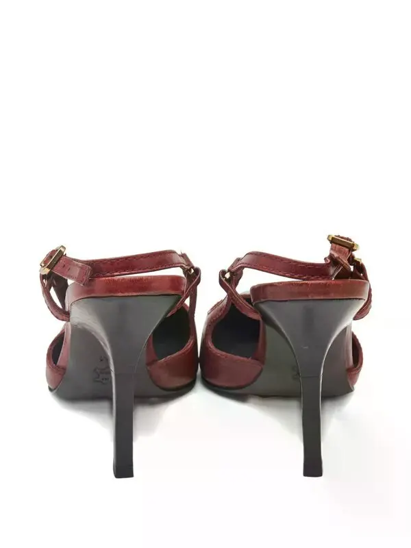 Tory Burch 105mm Leather Slingback Pumps