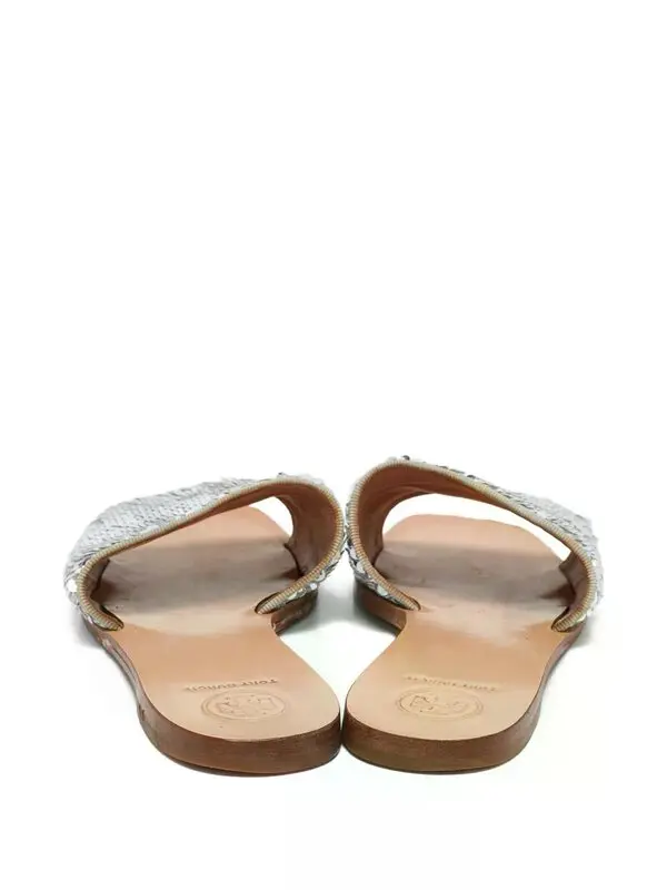 Tory Burch Sequin-embellished Flat Sandals