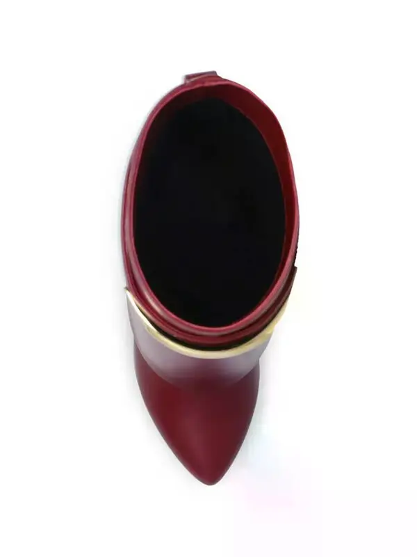 Givenchy Shark Lock Boots - Red