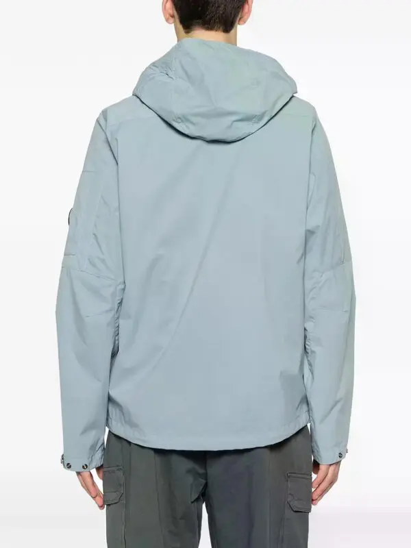 C.P. COMPANY Pro-tek Hooded Lens Jacket - Blue