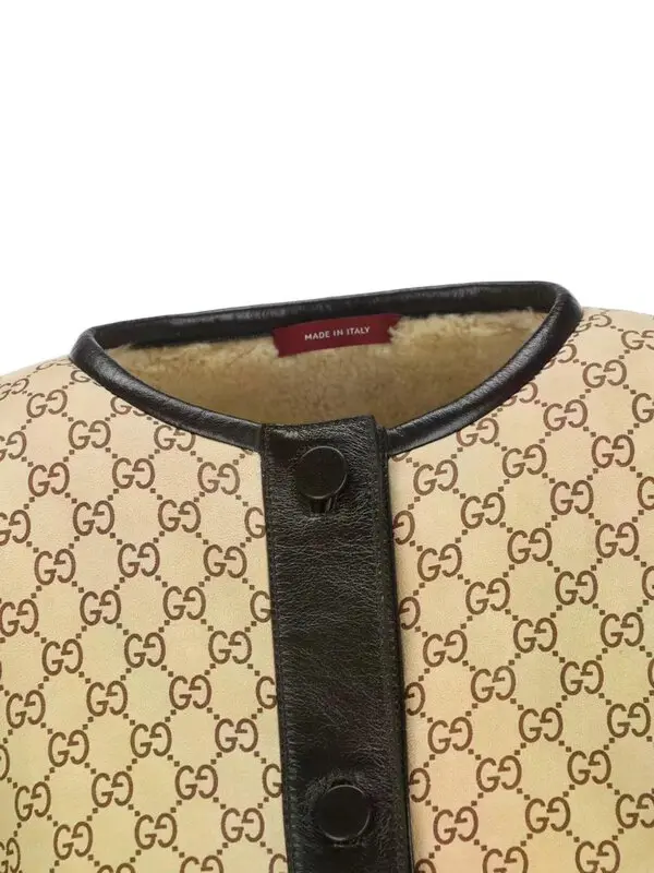 Gucci Monogram Jacket With Button Fastening