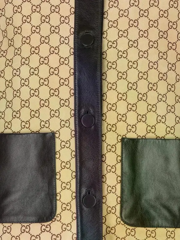Gucci Monogram Jacket With Button Fastening
