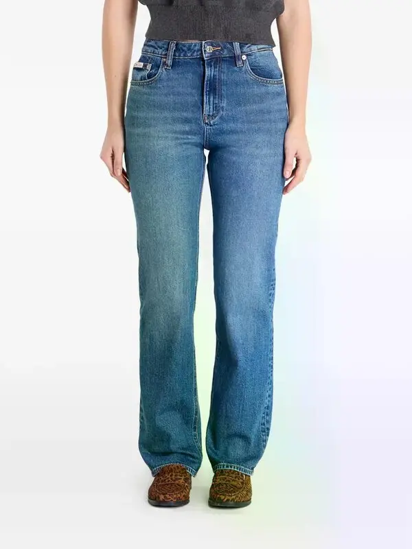 Calvin Klein High-rise Straight Jeans