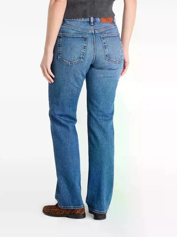 Calvin Klein High-rise Straight Jeans