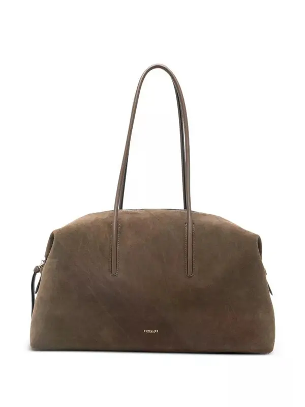 DEMELLIER Stockholm Suede Shoulder Bag - Brown