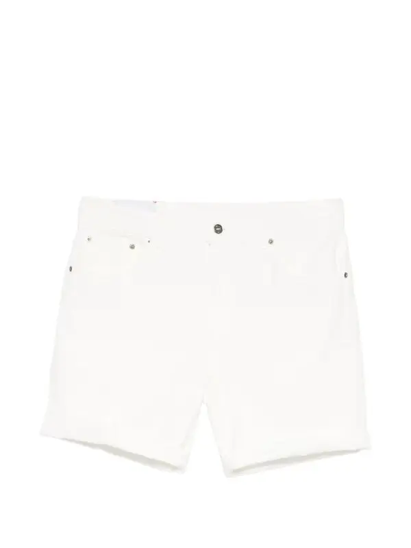 DONDUP Rolled-hem Shorts - White