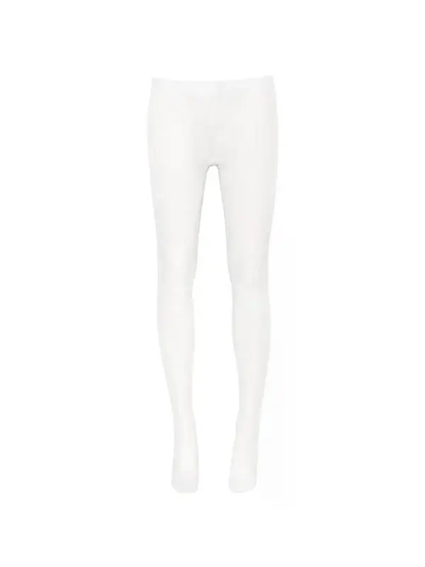 Dolce & Gabbana Logo-detail Tights - White