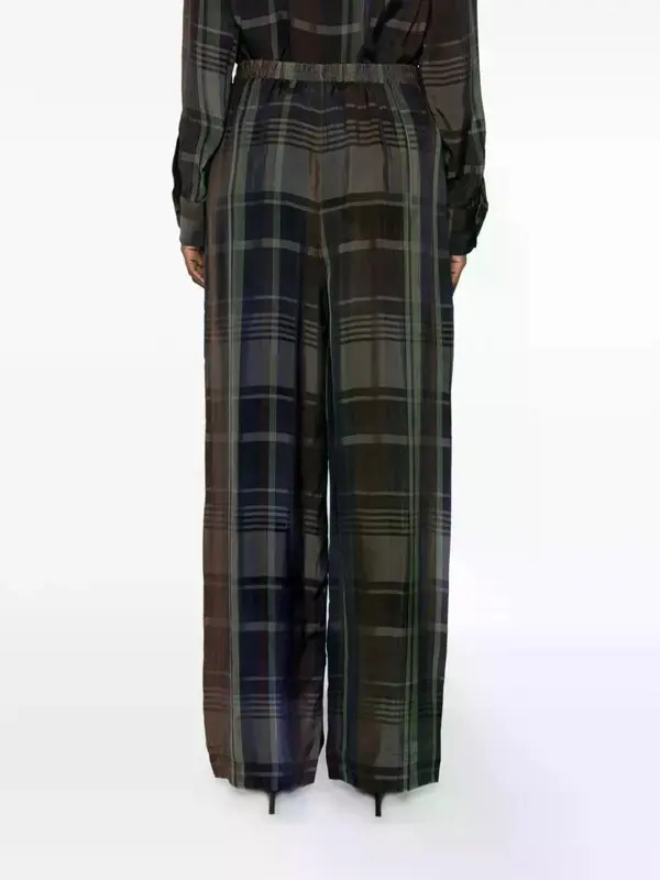THE FRANKIE SHOP Baxter Sheer Trousers - Brown