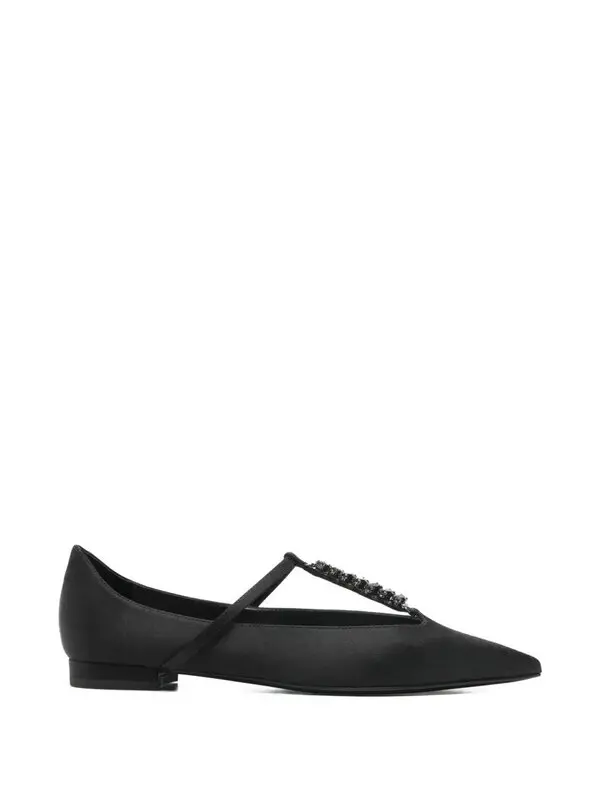 Emporio Armani Point-toe Flat Pumps