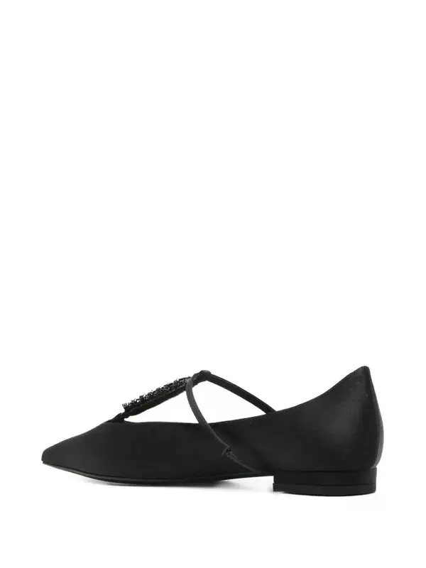 Emporio Armani Point-toe Flat Pumps