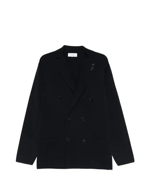 LARDINI Double-breasted Cardigan
