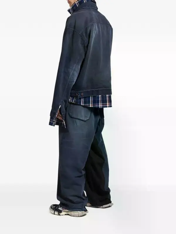 Balenciaga Patched Shirt Jacket