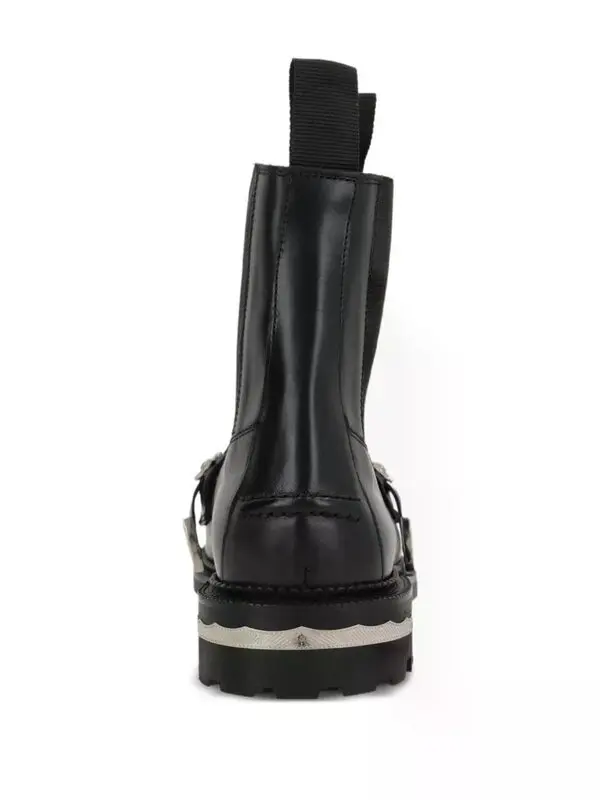 Toga Studded-strap Chelsea Boots