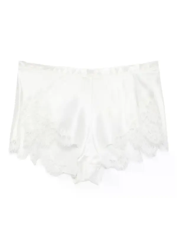 Carine Gilson Floaty Lace-silk Short