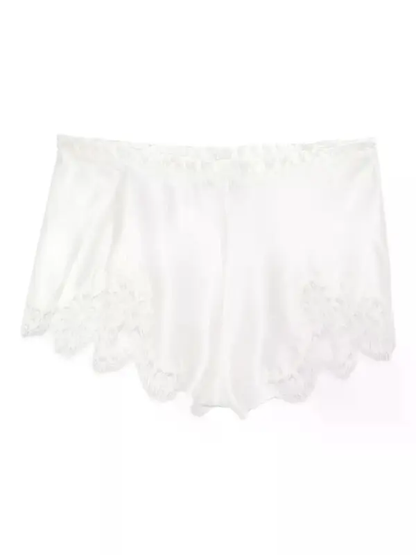 Carine Gilson Floaty Lace-silk Short