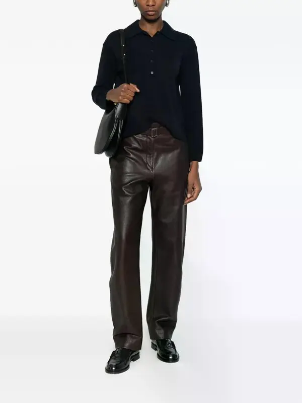 Max Mara Button-up Polo Top