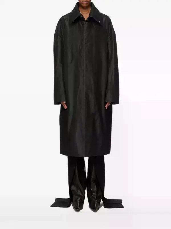 Rick Owens Dracucollar Overcoat