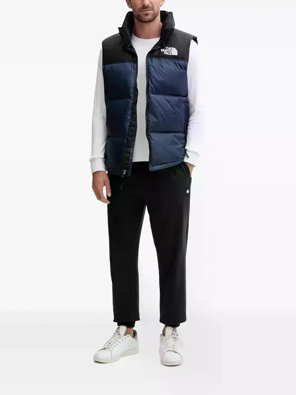 The North Face Retro Nuptse Hooded Gilet - Blue
