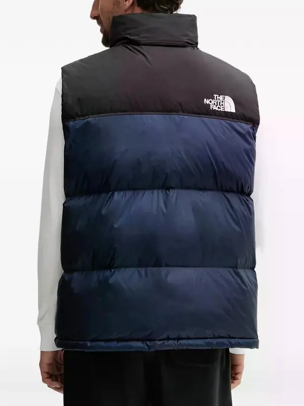 The North Face Retro Nuptse Hooded Gilet - Blue