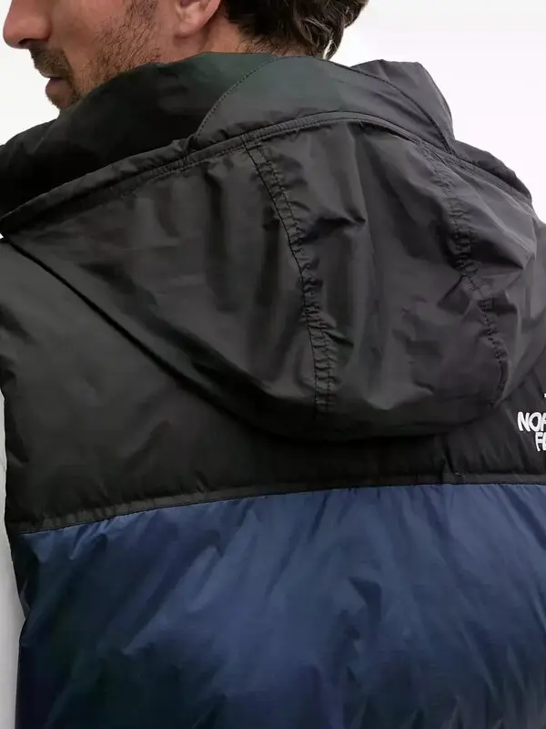 The North Face Retro Nuptse Hooded Gilet - Blue