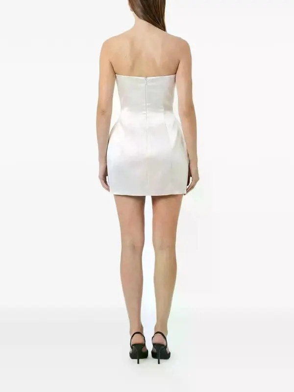 NICHOLAS Kaline Strapless Mini Dress - White