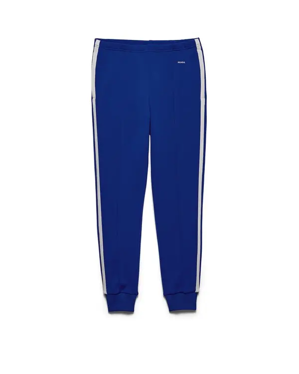 Prada Technical Fabric Pants - Blue