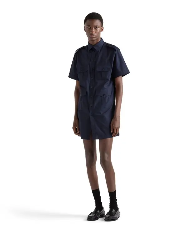 Prada Short-sleeved Cotton Shirt