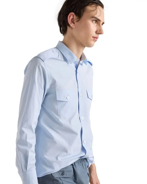 Prada Cotton Shirt - Light Blue