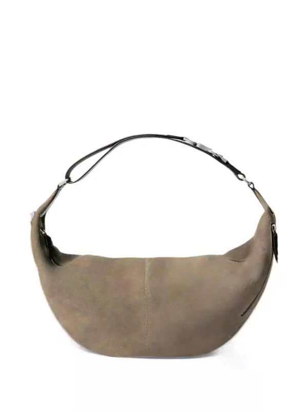 LEMAIRE Suede Leather Bag - Stone