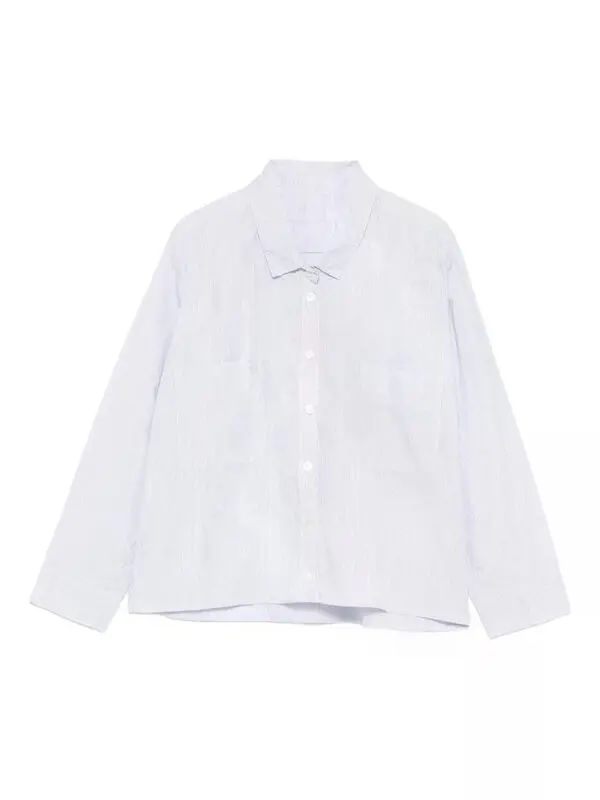 PRIVATE 0204 Pinstripe Button-down Shirt