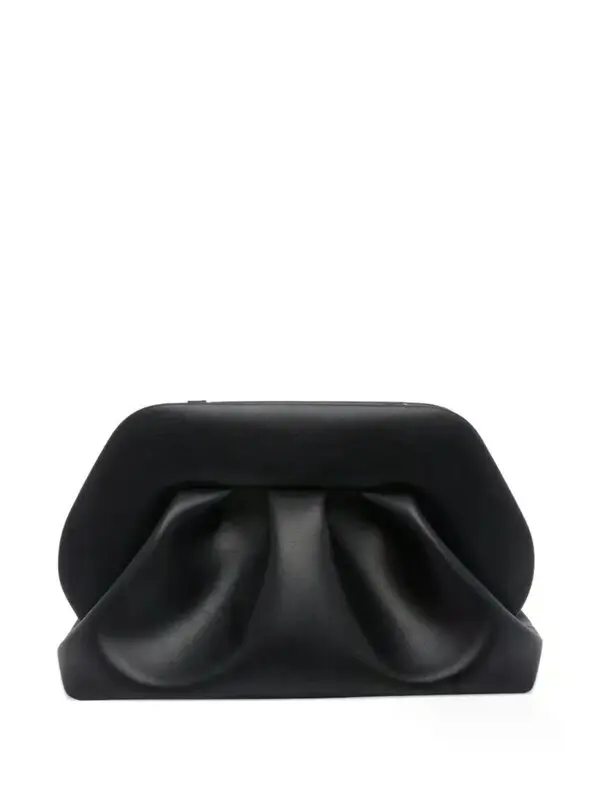 THEMOIRE Bios Vegan Fabric Clutch - Black