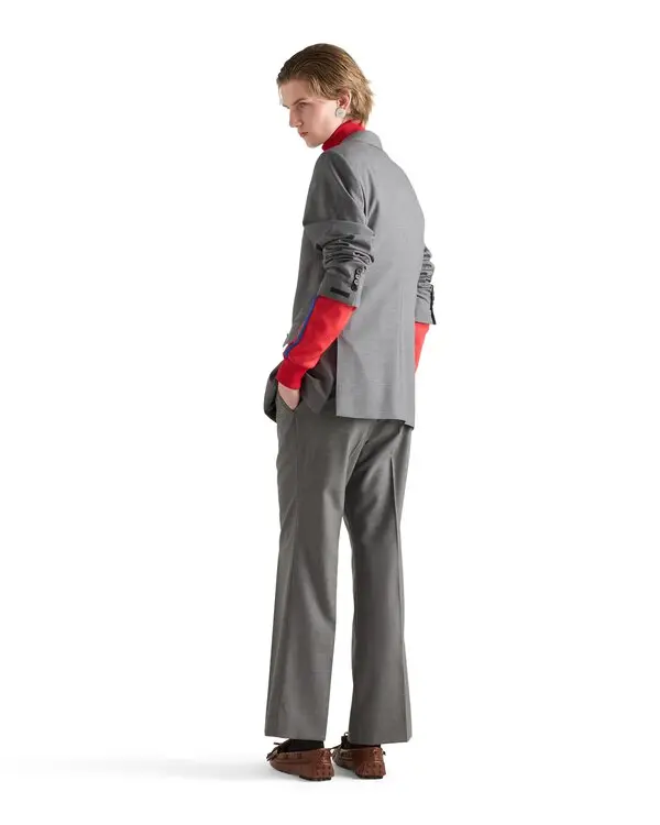 Prada Double-breasted Wool Jacket