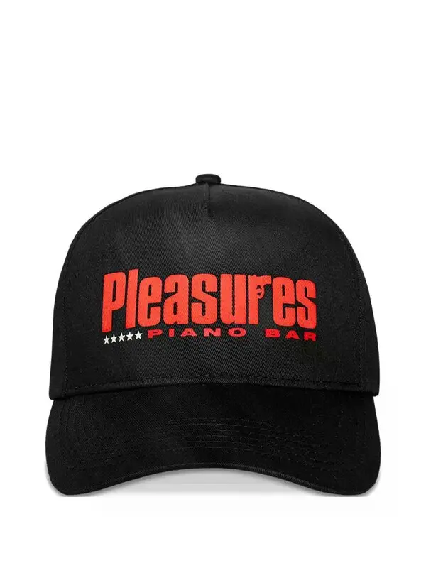 PLEASURES Piano Bar Snapback Hat - Black