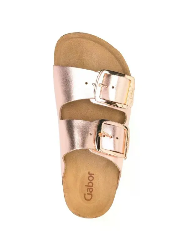 Gabor Buckle Flatform Sandals