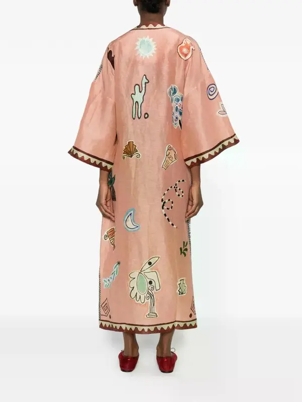 ALEMAIS Laurence Trimmed Dress