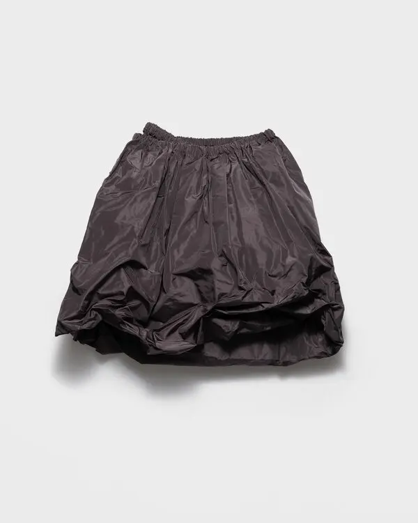 Prada Technical Taffeta Skirt - Hematite