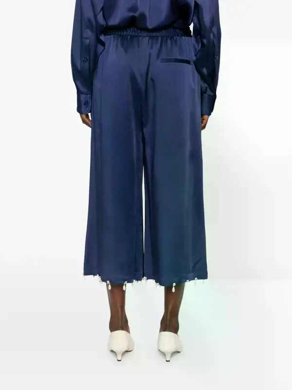Stella McCartney Beaded-trim Trousers
