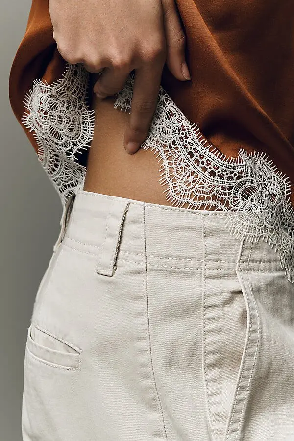 PISTOLA Pleated Barrel Trousers