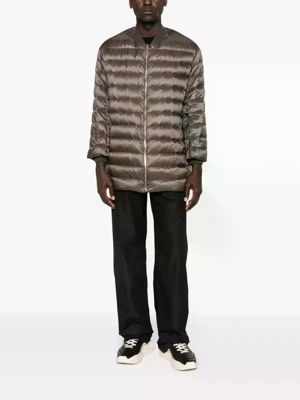 Moncler Zip-fastening Padded Jacket - Brown